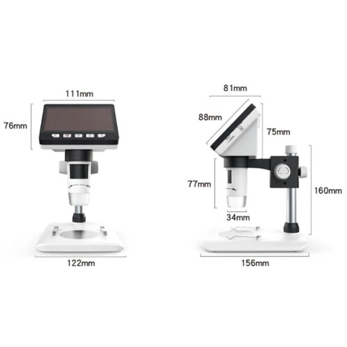 1000X HD 1080P Digital Microscope with LCD Screen | xUmp