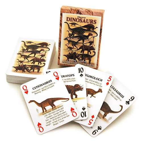 Dinosaurs Playing Cards | xUmp