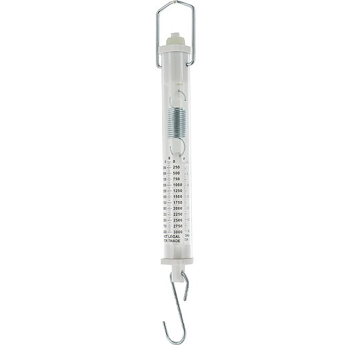Tubular Spring Scale - White 3000g | xUmp