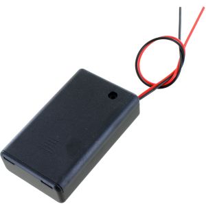 3 x AAA Battery Holder with Cover and Switch - 4.5V | xUmp
